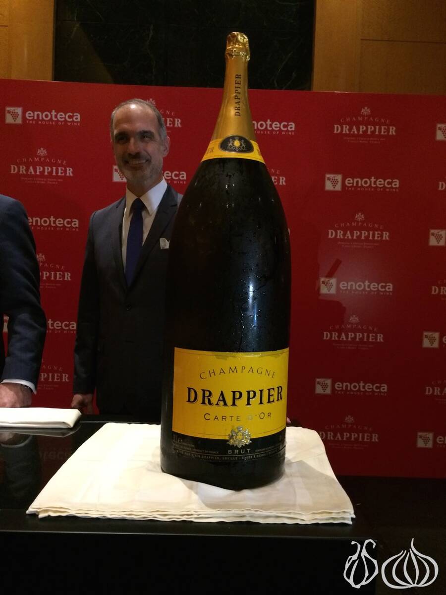 Drappier's Largest Champagne Bottle, Opened for the First Time in ...